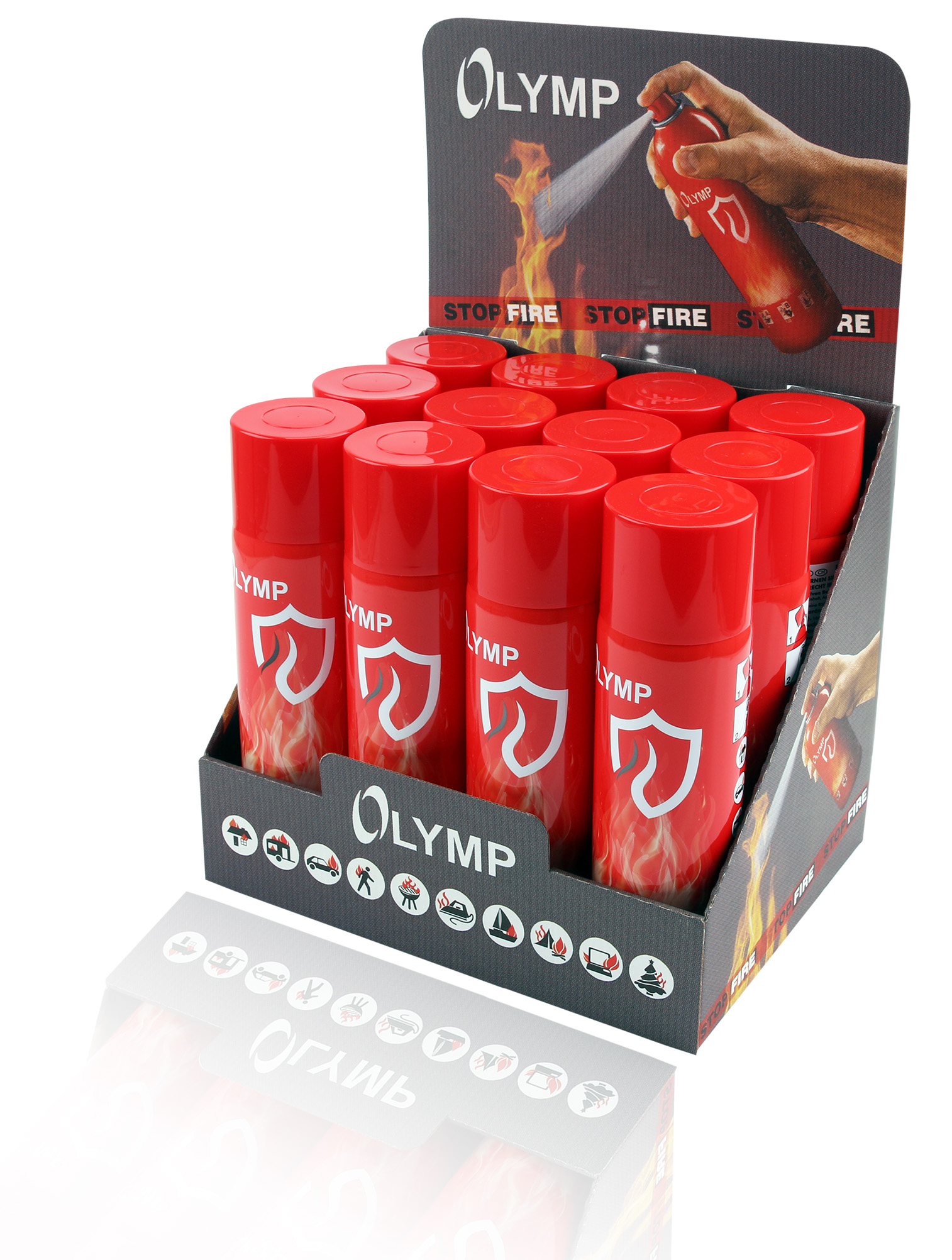 Feuerlöschspray | Olympia Business Systems